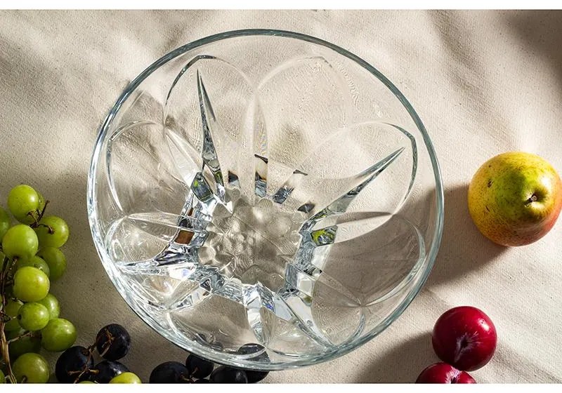 KŘISTÁLOVÁ MÍSA BOHEMIA PRESTIGE LOTUS 245MM
