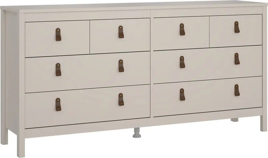 Šedobéžová komoda 159x80x38 cm Madrid – Tvilum