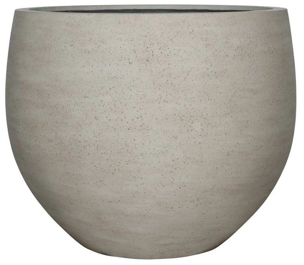 Květináč Jumbo Orb, barva béžová, více velikostí - PotteryPots Velikost: S - v. 70 cm, ⌀ 87.5 cm