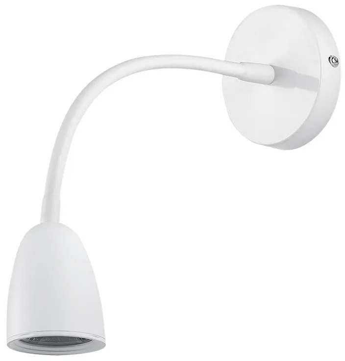 Solight LED nástěnná lampička stmívatelná, bílá Solight WO54-W