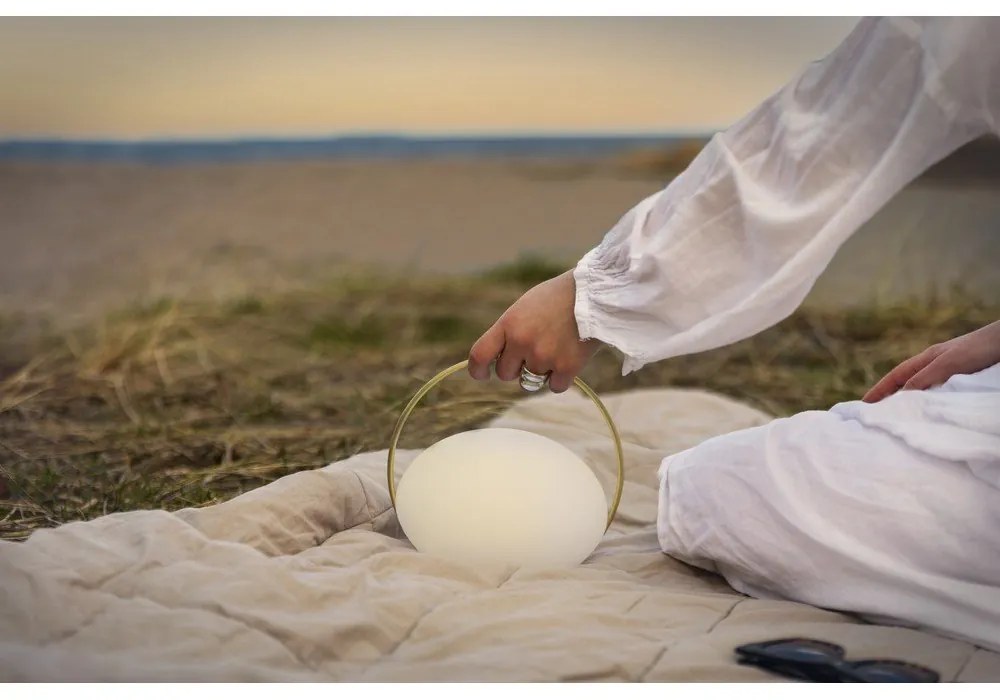 LED stolní /přenosné venkovní svítidlo na USB ø 19,5 cm Orbit – UMAGE
