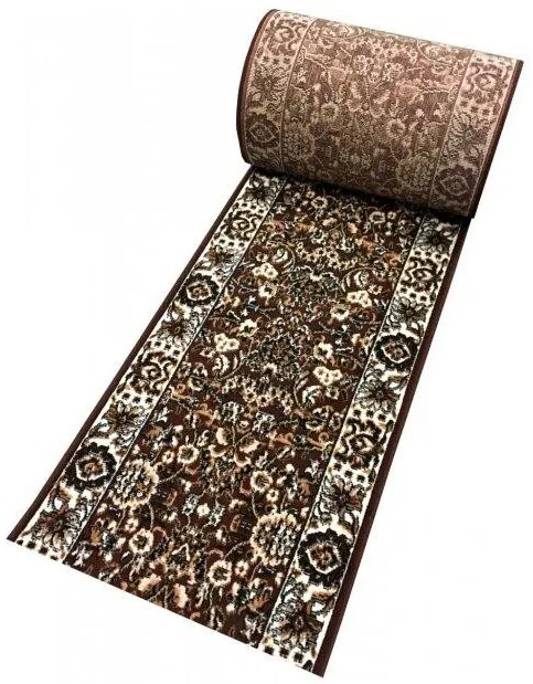 Sintelon, Běhoun na míru Practica 59/DMD, šíře 100 cm, hnědá, chodba / předsíň