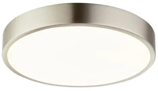 GLOBO 12366-30 VITOS stmívatelné stropní / nástěnné LED svítidlo 220 mm 28W / 2520lm neutrální bílé světlo (4000K) IP44 nikl Stropní svítidla a stropnice