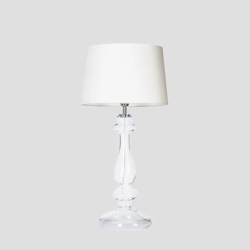 4concepts Luxusní stolní lampa VERSAILLES Barva: Černo-stříbrná