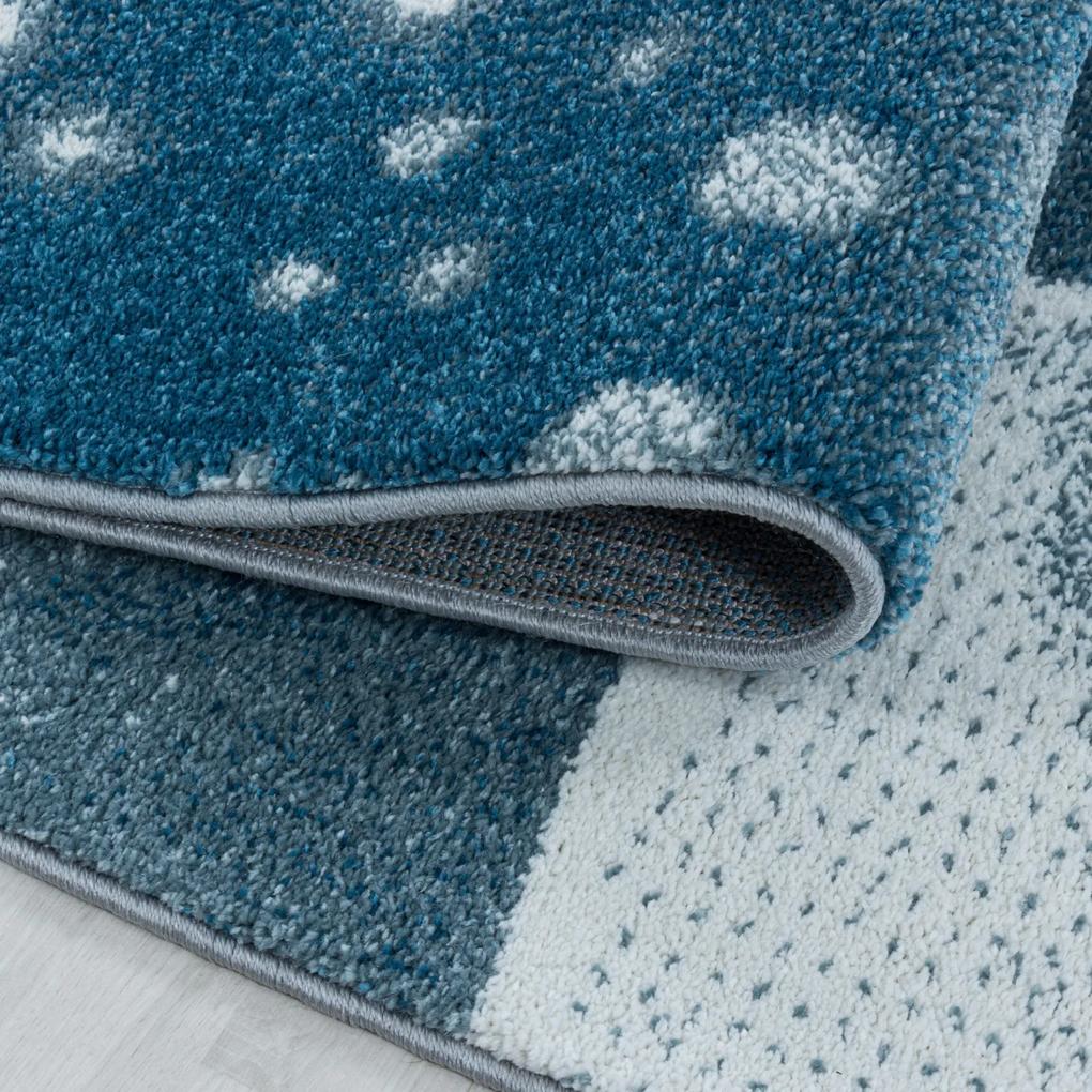 Ayyildiz koberce Dětský kusový koberec Funny 2110 blue Rozměry koberců: 140x200