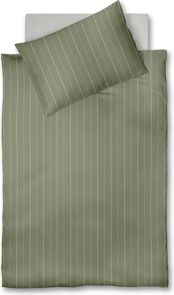 XXXLutz POVLEČENÍ, flanel, šalvějově zelená, 140/200 cm Fleuresse - Povlečení - 003273073301