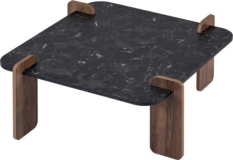 Černý konferenční stolek 90x90 cm Marais – Nordure