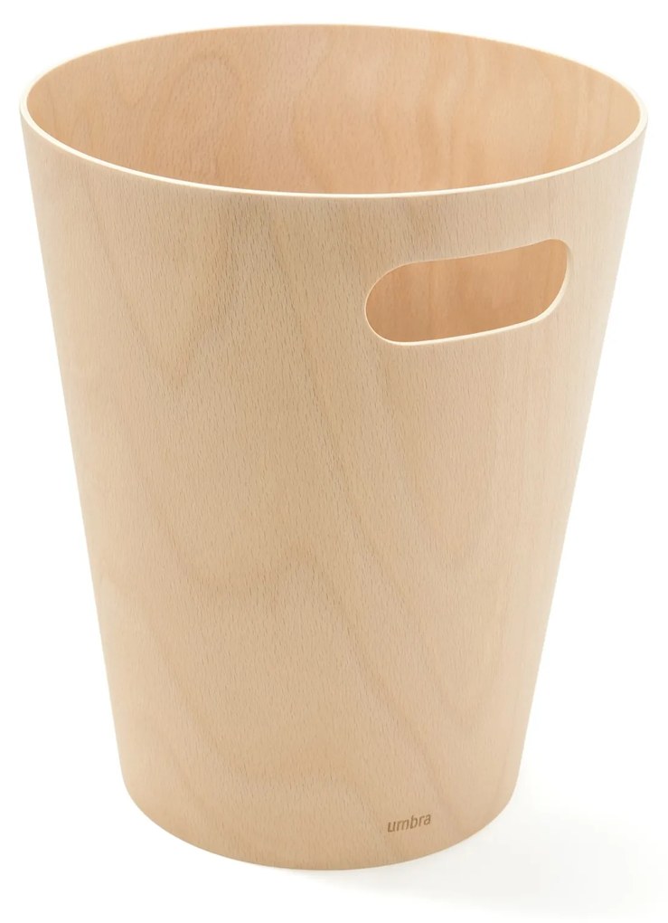 Odpadkový koš WOODROW 28 cm přírodní