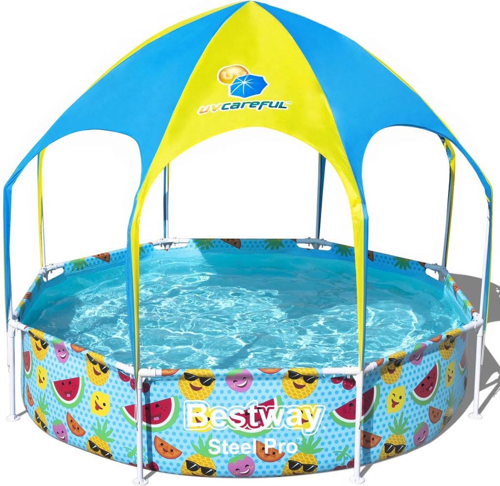 Nadzemní bazén se stříškou 244 x 51 cm BESTWAY 53332