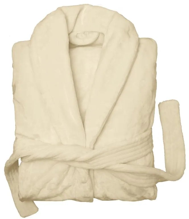 SCANquilt župan COMFORT smetanová župan S