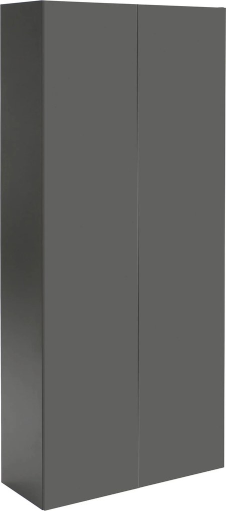 XXXLutz SKŘÍŇ NA ODĚV, antracitová, 80/180/34 cm Hom`in - Šatní skříně - 000003009034