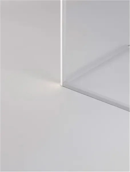 LED stojací lampa V-Line 585 bílé