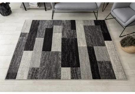 koberec FEEL 5756/16811 Obdélníky šedá velikost 200x290 cm | krásné koberce cz