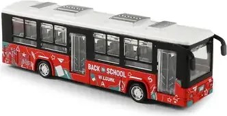 RAPPA Kovový autobus / 12 cm / od 3 let