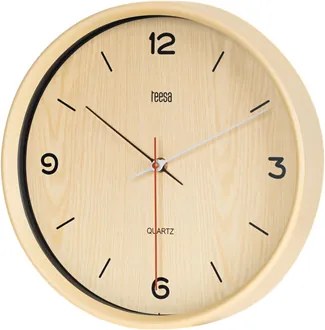 Nástěnné hodiny TEESA TSA0048 30cm, imitace světlé dřevo