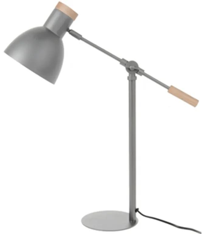 Stolní lampa Tarips, šedá