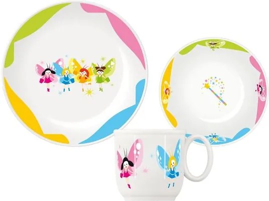 TESCOMA Jídelní souprava BAMBINI, víly, 3 ks