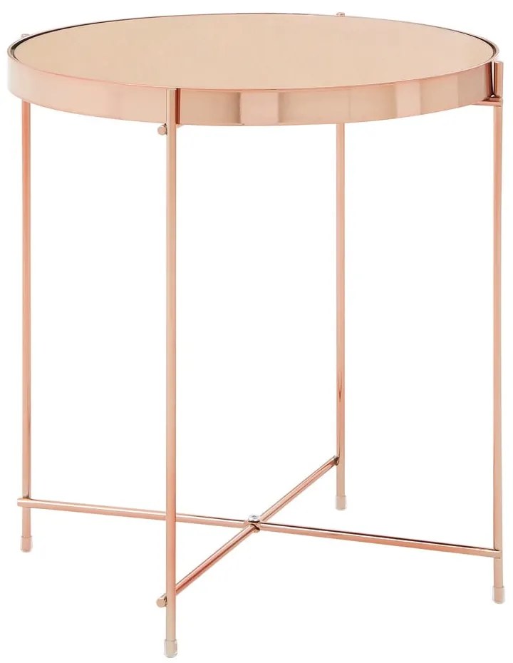 Kulatý odkládací stolek se skleněnou deskou ø 43 cm Allure – Premier Housewares