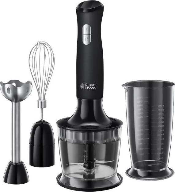 Tyčový mixér russell hobbs 24702-56 matte black 3in1 handblender