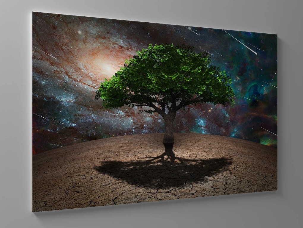 Liox Obraz strom života ve vesmíru Rozměr: 90 x 60 cm
