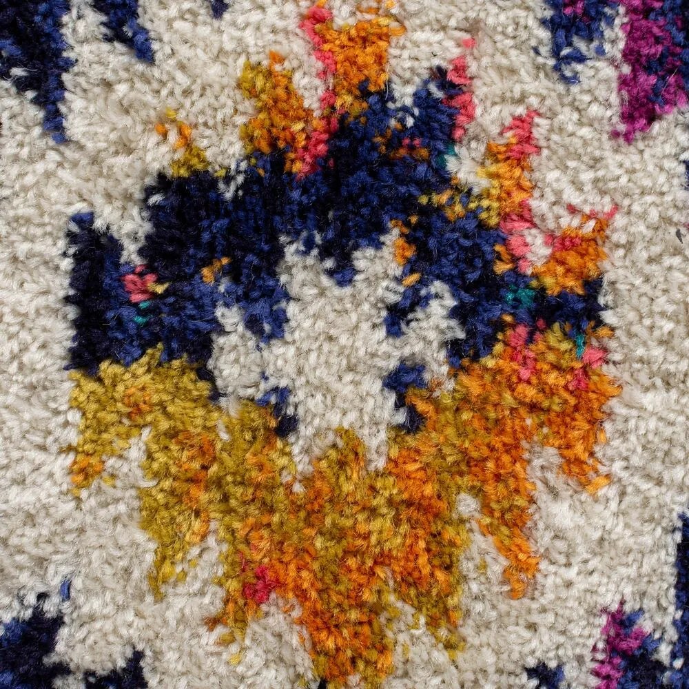 Flair Rugs, Kusový koberec Menara Bohemia Cream, 80x150, vícebarevná, ložnice