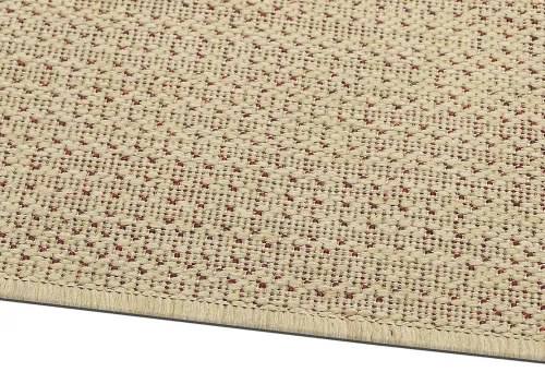 Koberce Breno Kusový koberec SISALO 706/O44P, Červená, Vícebarevné, 133 x 190 cm