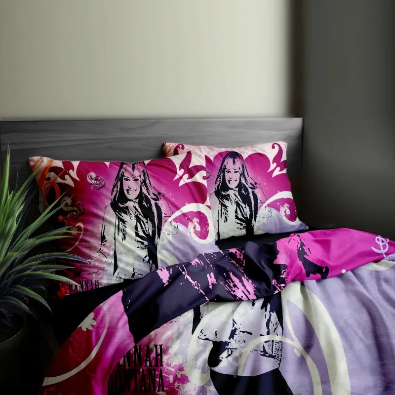 Ervi bavlněné povlečení - Hannah Montana 140x200