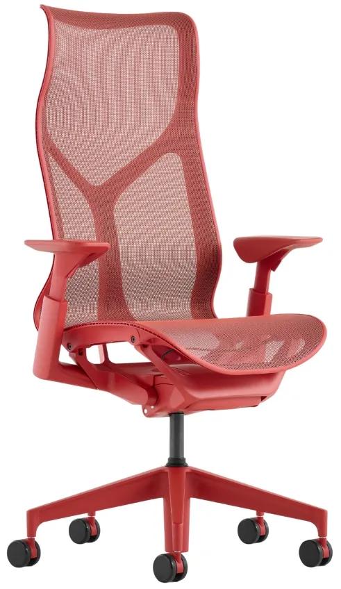 OnaDnes -20% Červená kancelářská židle Herman Miller Cosm H