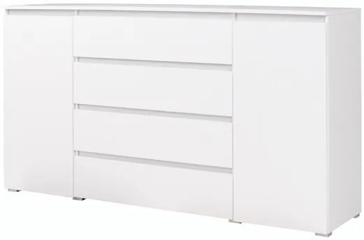 Komoda CRYSTAL 185, bílá