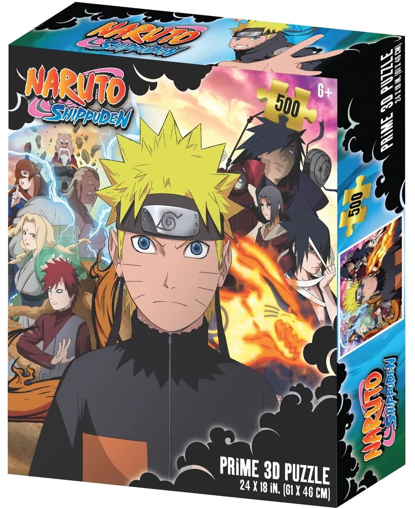 PRIME 3D PUZZLE - Naruto Shippuden 500 ks