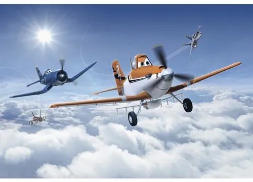 Fototapeta Planes above the clouds 368 x 254 cm
