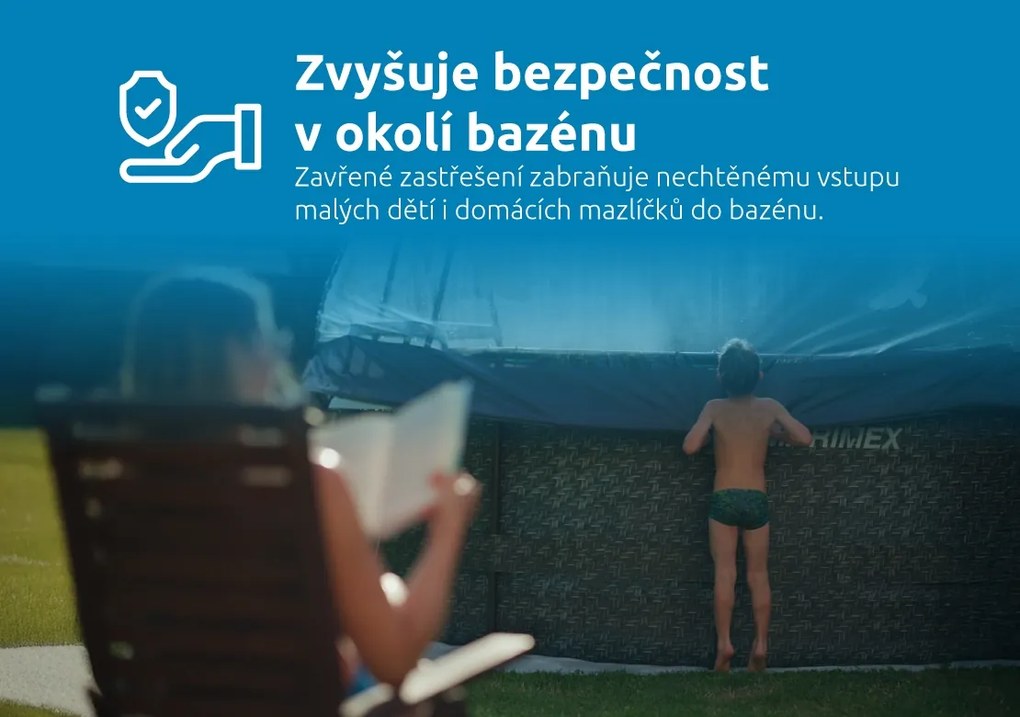 Marimex | Zastřešení Marimex Pool House Control - 3,66 m pro rámové bazény | 10970566