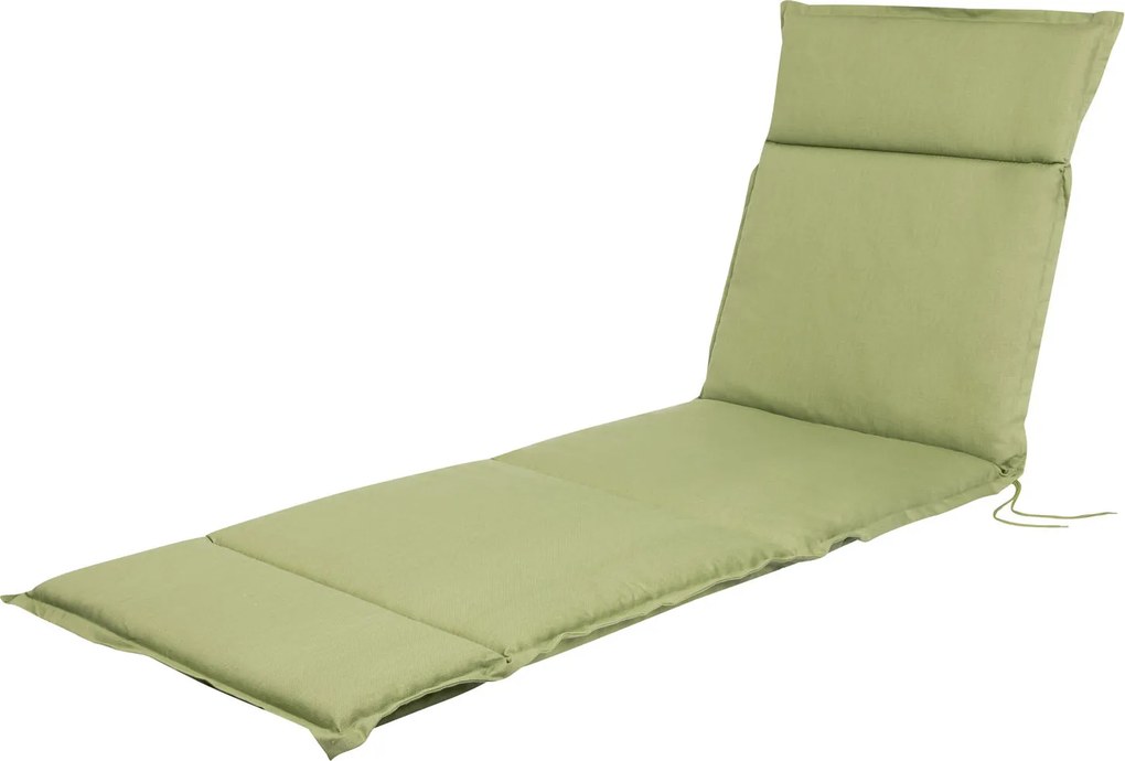 Livarno home Potah na lehátko, 190 x 60 x 4 cm (zelená)