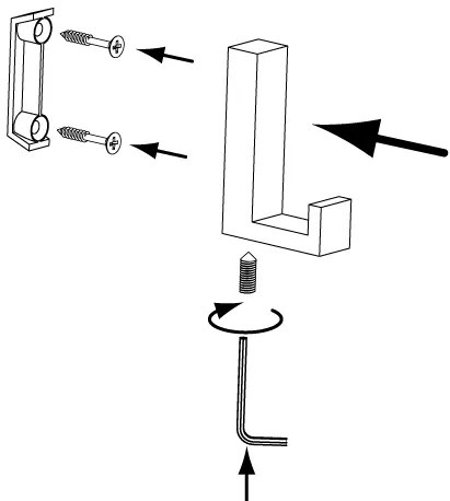 Siro Nábytkový věšák KARA S staročerná