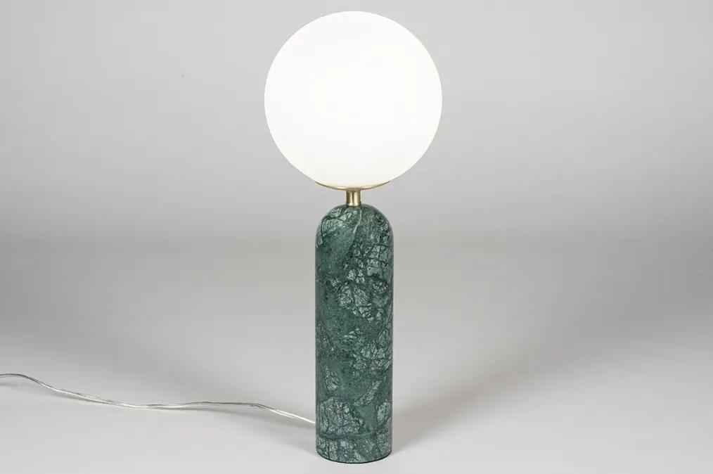 Stolní lampa Decastello Marmor Green