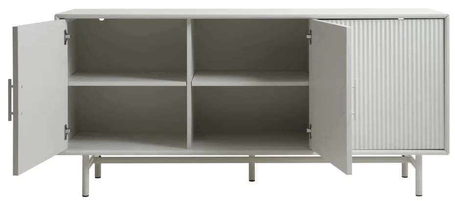 Šedá komoda 160x75x45 cm Palma – Unique Furniture