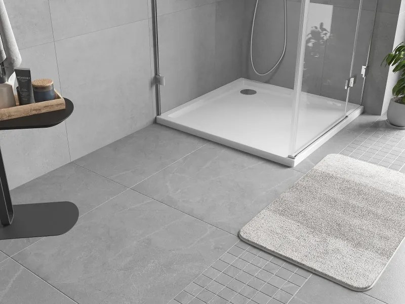 Mexen Flow Slim, čtvercová sprchová vanička 85 x 85 cm, bílá lesklá, 46S108585