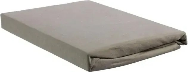 Beddinghouse Jersey kvalitní bavlněné prostěradlo, taupe (Kvalitní bavlněné jersey prostěradlo)