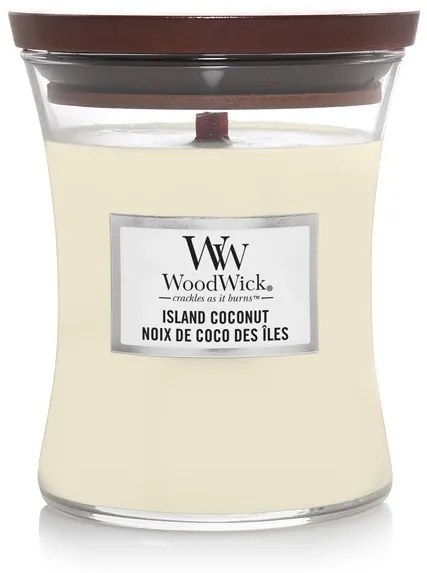 Vonná svíčka WoodWick - Island Coconut 275g/55 - 65 hod