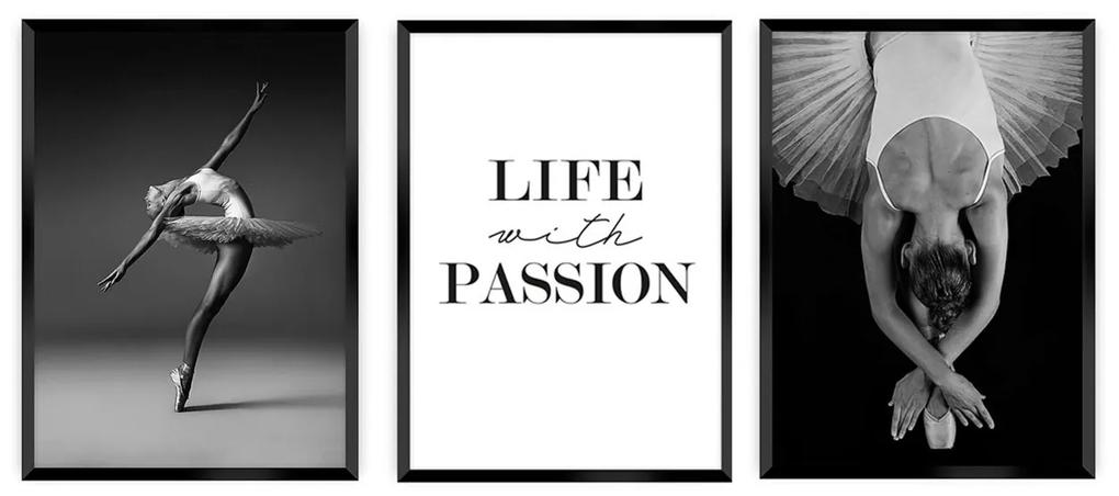 Sada obrázků Passion 3 ks