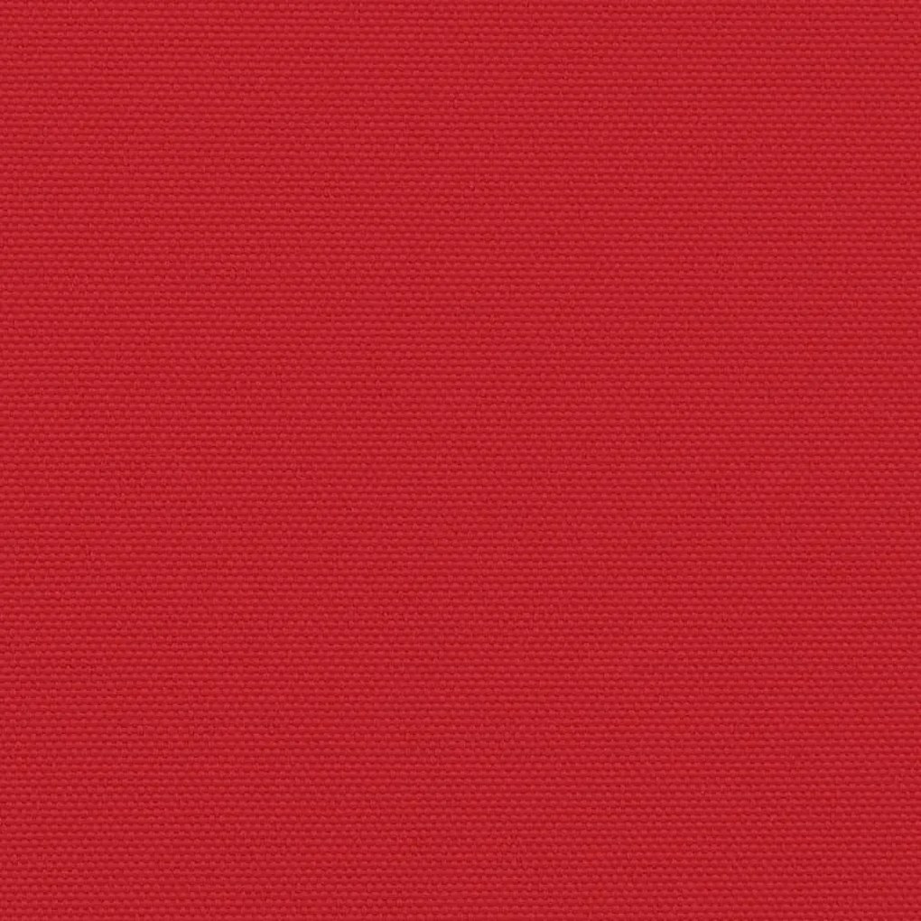 Zatahovací boční markýza červená 140 x 600 cm,  4004612