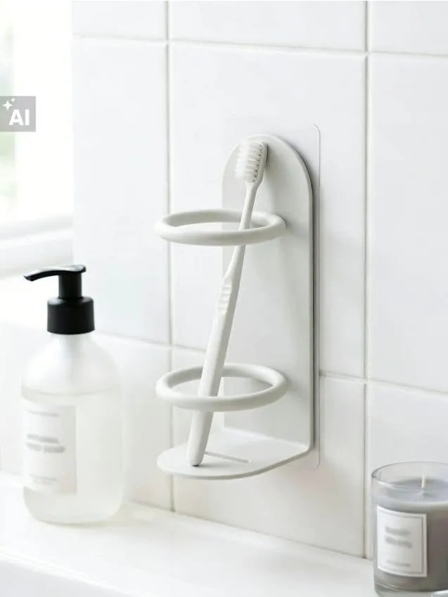 Sinsay - TOOTHBRUSH HOLDER - bílá