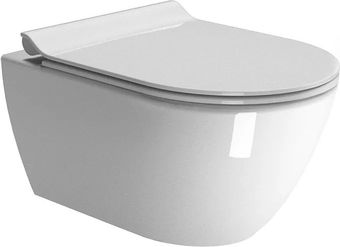 GSI GSI, PURA závěsná WC mísa, Swirlflush, 55x36 cm, bílá ExtraGlaze, 881511