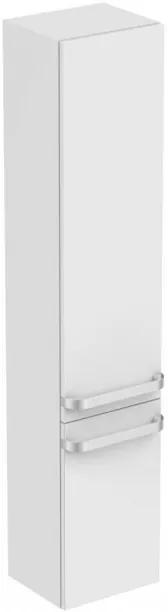 Vysoká koupelnová skříňka Ideal Standard Tonic II / 35 x 30 x 173,5 cm / lesklá bílá R4319WG