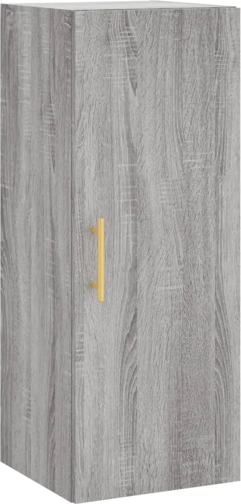 Skříň highboard šedá sonoma 34,5 x 34 x 180 cm kompozitní dřevo 3198847