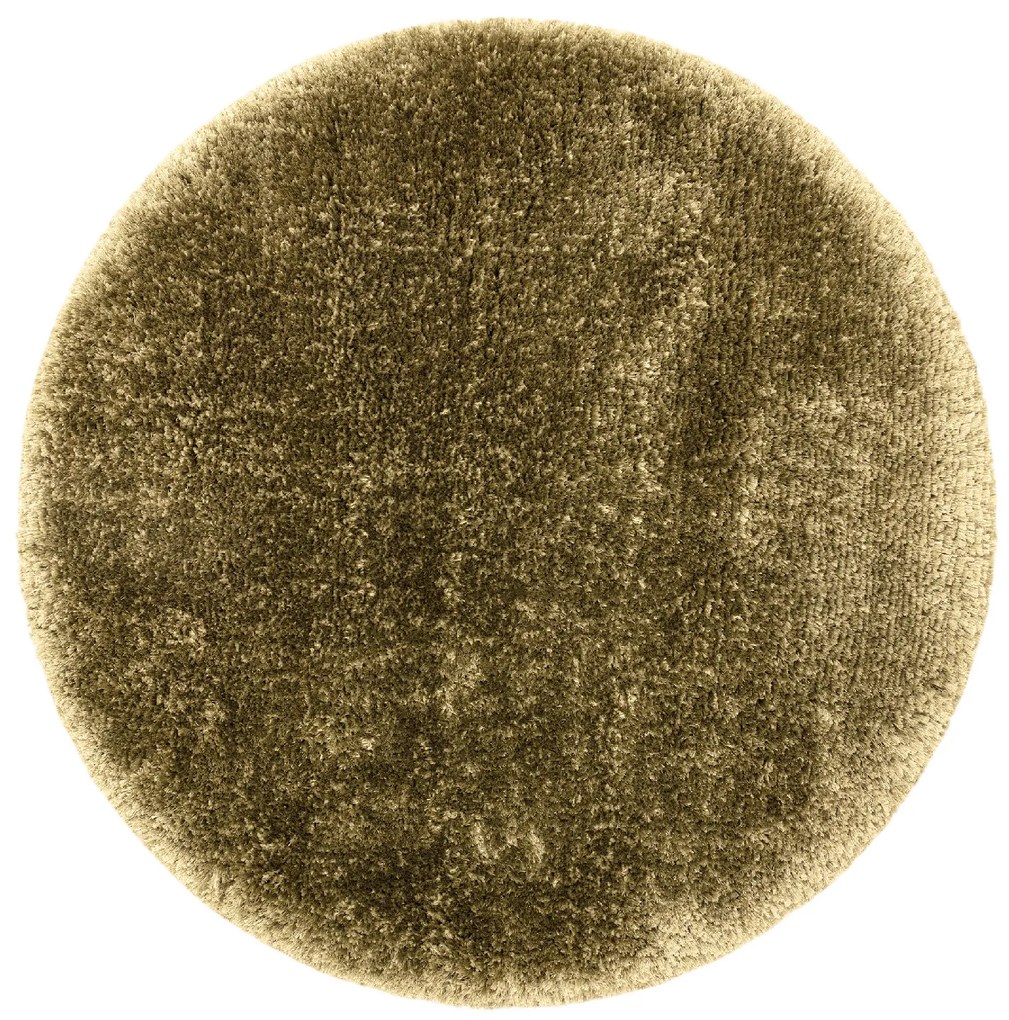 Tribeca Design Kusový kruhový koberec Cookie Sage Green Rozměry: 150x150 cm