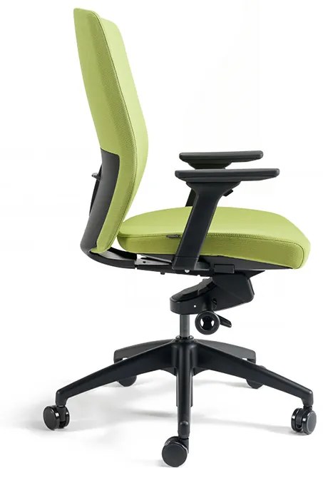 Office Pro Kancelářská ergonomická židle BESTUHL J2 BP — více barev, bez podhlavníku Černá 201