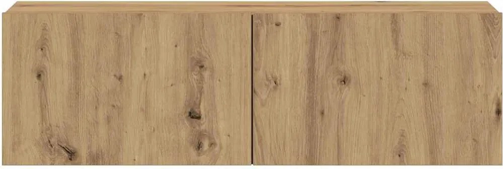 Nástěnné TV skříňky 3 ks dub artisan kompozitní 3328962