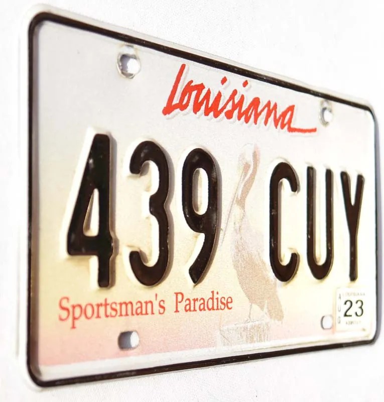 Americká SPZ Louisiana Sportsman´s Paradise 439 CUY