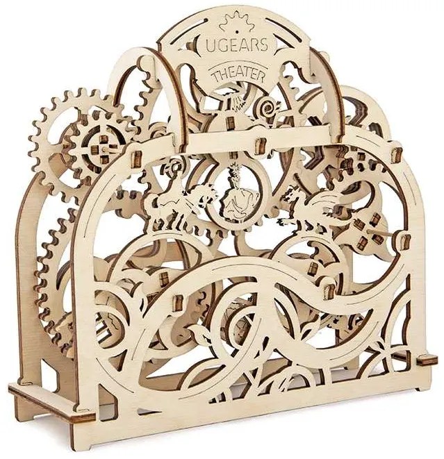 Ugears 3D dřevěné mechanické puzzle Divadlo